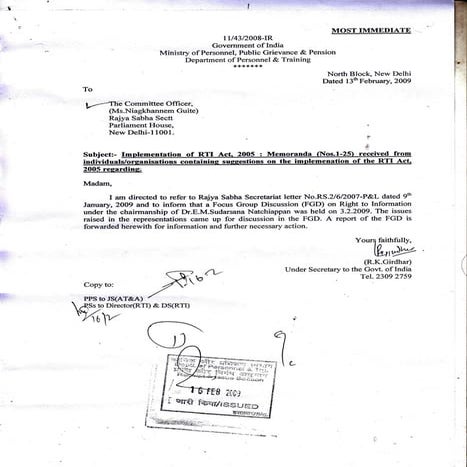 Rti natchiappan cmte-report of fgd-030209 | PDF