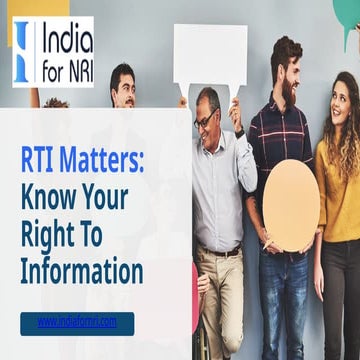 RTI Matters Know Your Right To Information.pptx