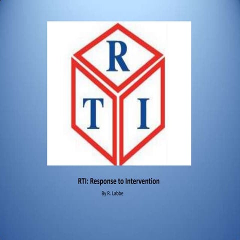 Rti response to intervention ny | PPTX