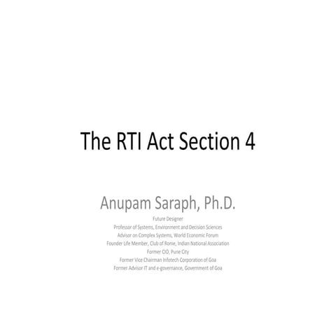 RTI section 4 | PPTX
