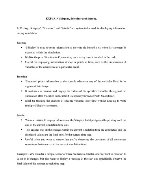 Rtl Coding Basics In Verilog Hardware Language Pdf