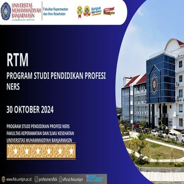 RTM pada tatanan program studi keperawatn | PPT