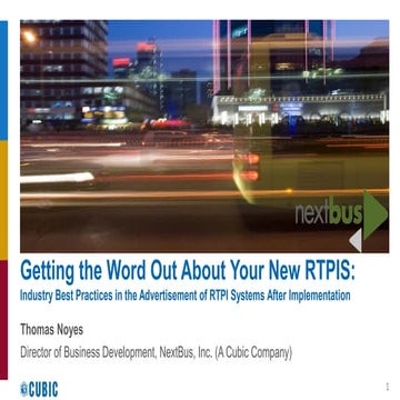 RTPI 2013 Thomas Noyes | PDF