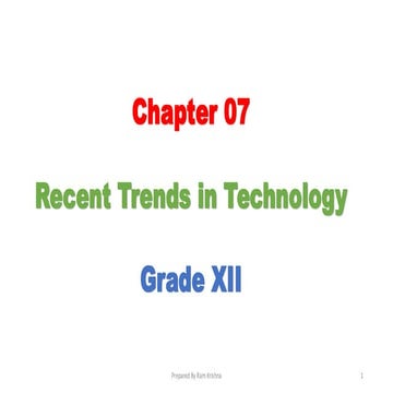 RTT.pdf real trend of technology grade 12 computer science note | PDF