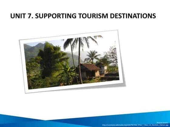 Sustainable Tourism Chapter 7 | PPT