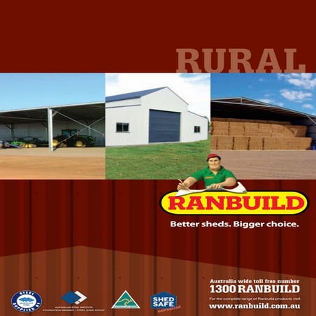 Ranbuild Rural Range - Outdoor Steel Solutions | PDF