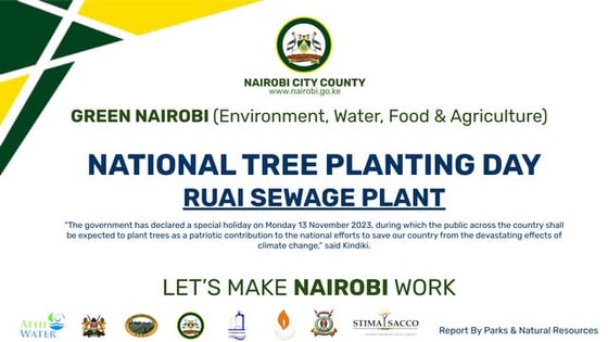 National Tree Planting Day May 2024 Nairobi | PPT