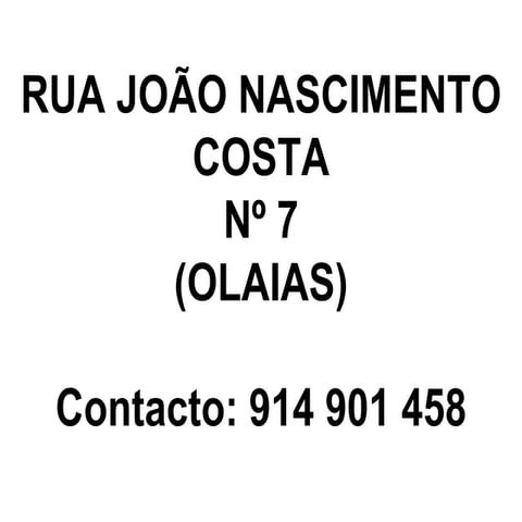 Vende-se 3 Assoalhadas nas Olaias. | PPT