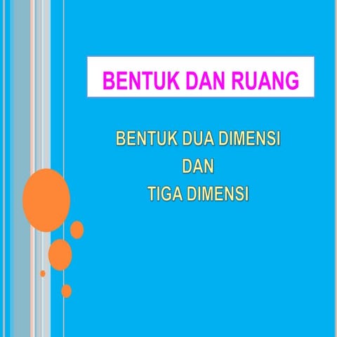 unit 9: Ruang | PPTX