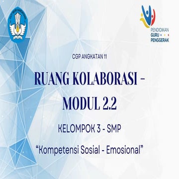 Ruang Kolaborasi - Modul 2.2-CGP ANGKATAN | PDF