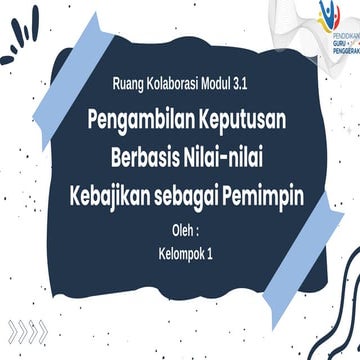 RUANG KOLABORASI MODUL 3.1 penlatihan cgp | PPT | Free Download