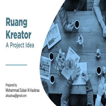 Ruang Kreator: an initiative. | PPT