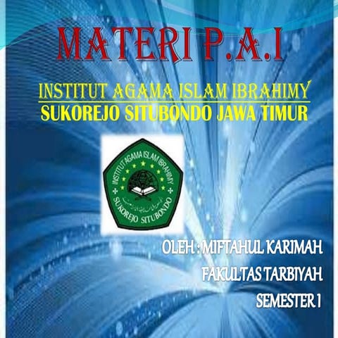 Ruang lingkup Agama | PPTX