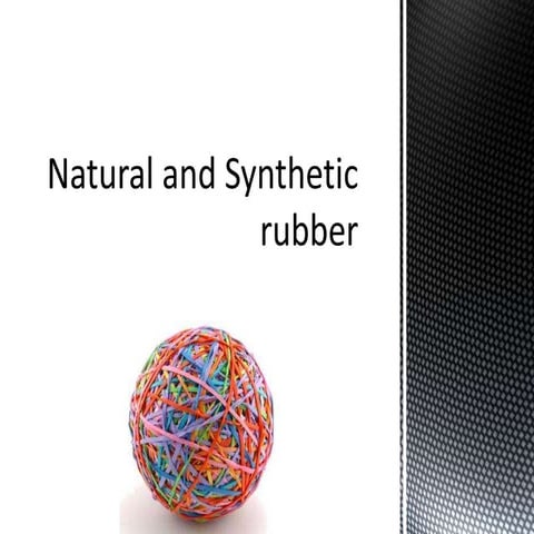 Rubber | PPT
