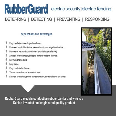 RubberGuard barrier presentation extract | PPT