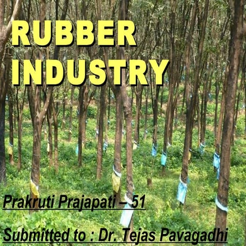 Rubber industry | PPT