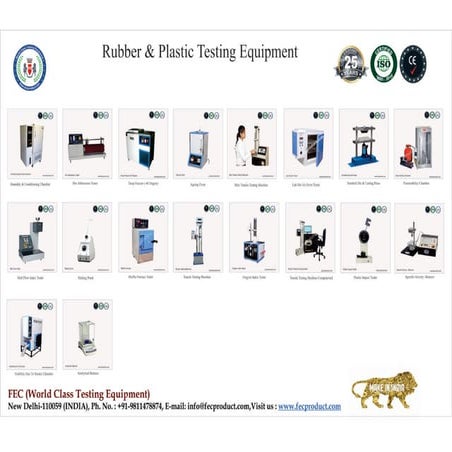 Rubber & Plastic Testing Machines | PPT