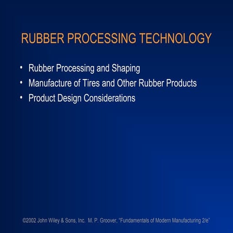 Rubber hrvest and processing 3 | PPTX