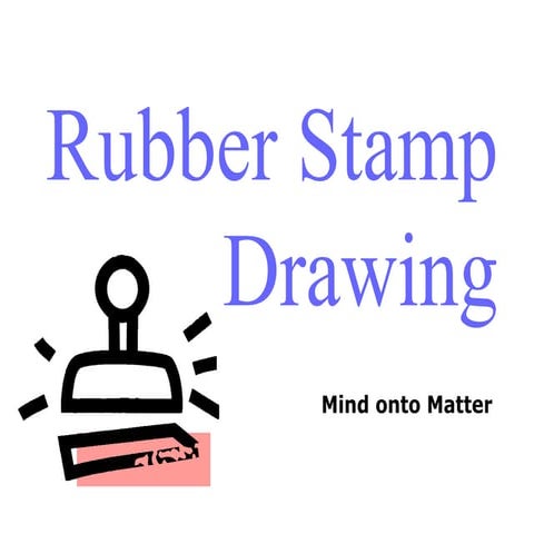 Rubber Stamp Drawing_M Barry | PDF