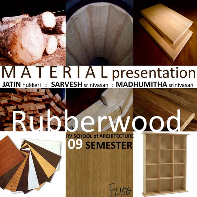 Rubberwood | PDF