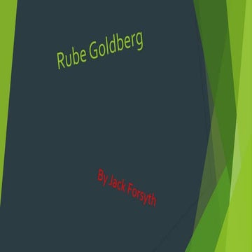 Rube goldberg Harrison | PPTX