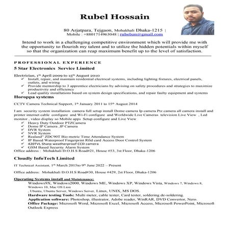 Rubel Hossain CV New 2022 Update April.docx
