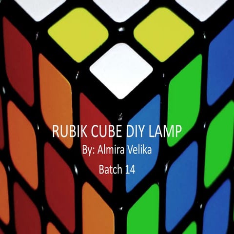 Rubik diy lamp instructions | PPT