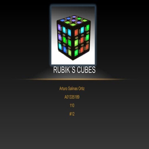 Rubik´s cubes | PPT | Games and Puzzles | Hobbies & Interests