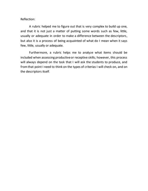 Theoretical framework reflection | DOCX