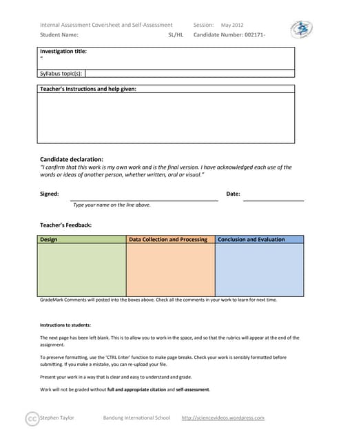 Lab report templante for 10th and 9th grade | DOCX | Chemistry | Science