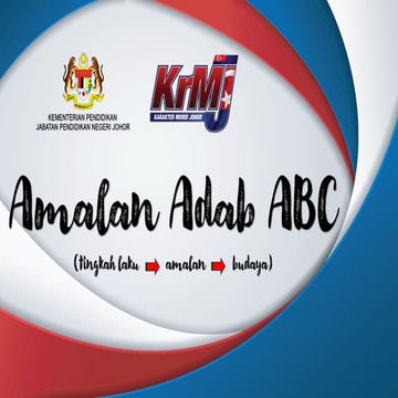 RUBRIK ADAB ABC KRMJ NEGERI JOHOR TAHUN 2023 | PPT
