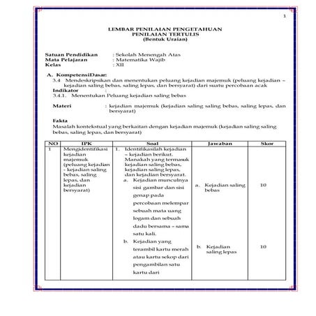 Rpp pertemuan 1 | DOCX