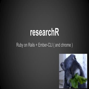 ruby-on-rails-and-ember-cli | PPT