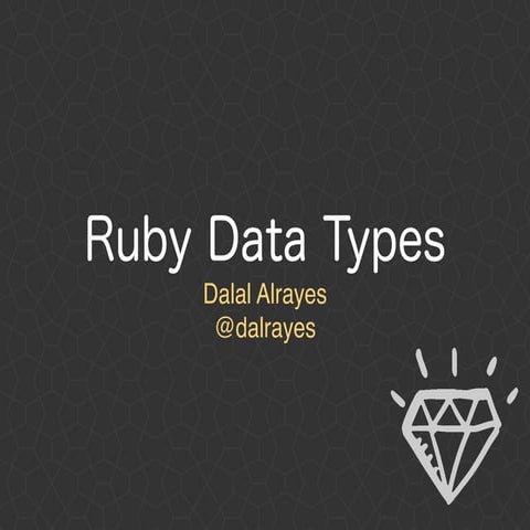 Ruby data types | PDF
