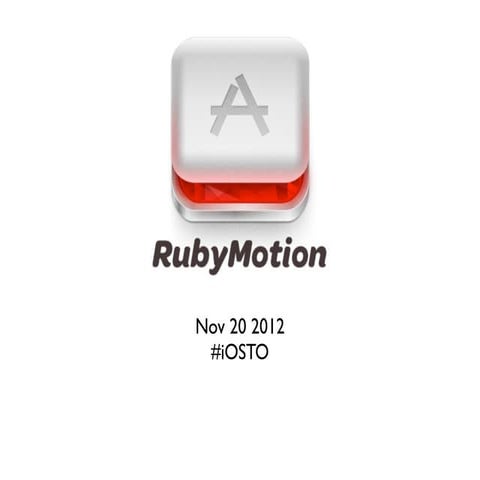 Rubymotion slidedeck | KEY