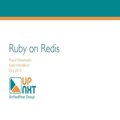Ruby On Redis Pdf Web Design And Html Internet 8617
