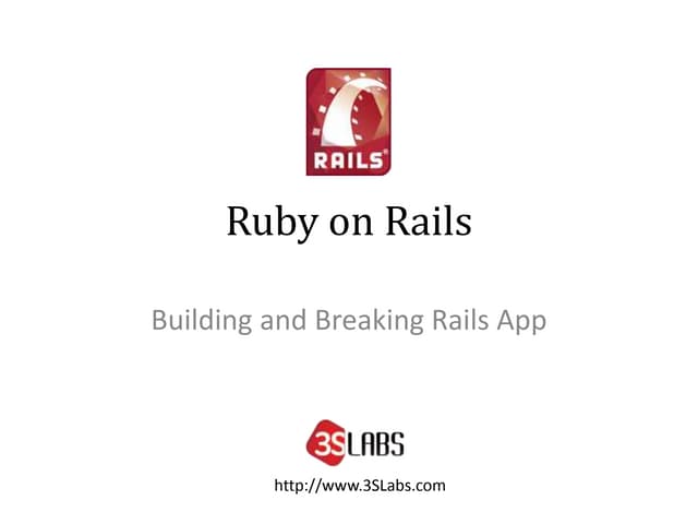 Ruby On Rails Penetration Testing Pptx Databases Computer Software And Applications