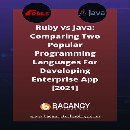 Ruby Vs Java Comparing Two Popular Programming Languages For