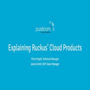 Ruckus Wireless New Cloud Products | PDF