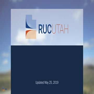 Comprehensive RUC Presentation | PPT
