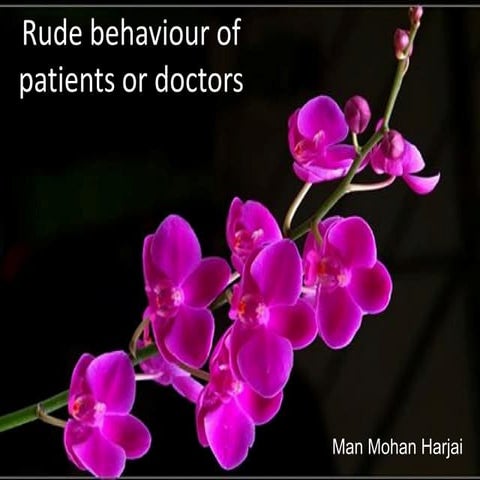 Rude behaviour of patients or doctors | PDF | Diseases and Conditions ...