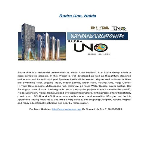 Rudra uno noida | PDF