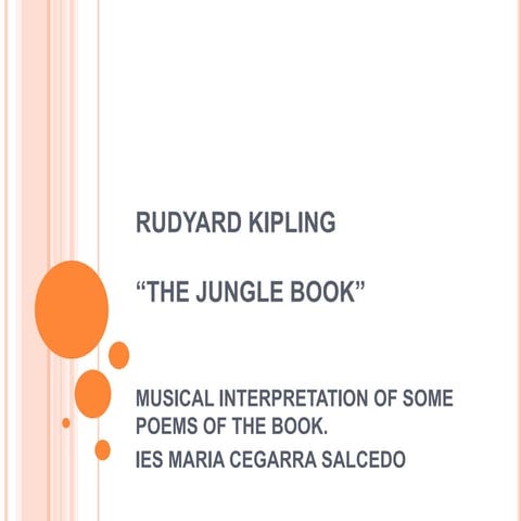 Rudyard kipling | PPTX | Poetry | Books and Literature