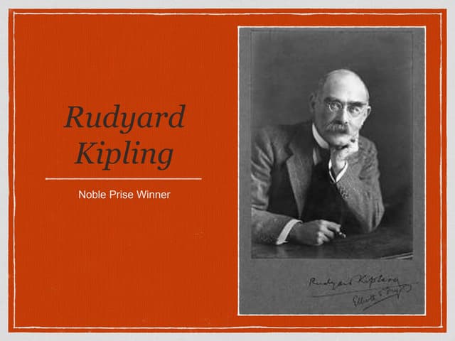 IF by Rudyard Kipling- Detailed Summary and Analysis | PPT