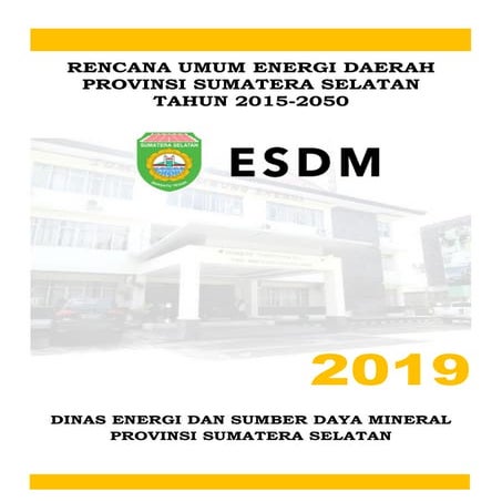 Rued sumsel final | PDF