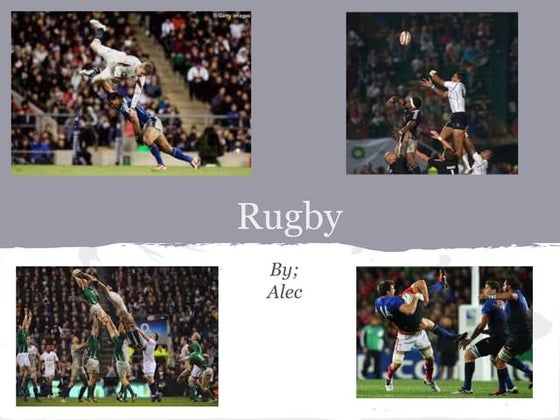 Rugby basic rules and terminology | PPTX