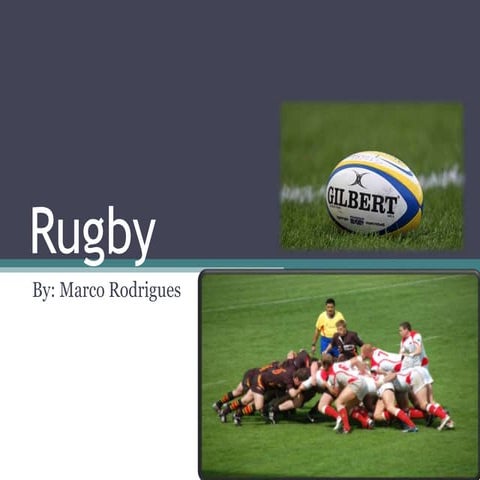 Rugby basic rules and terminology | PPTX