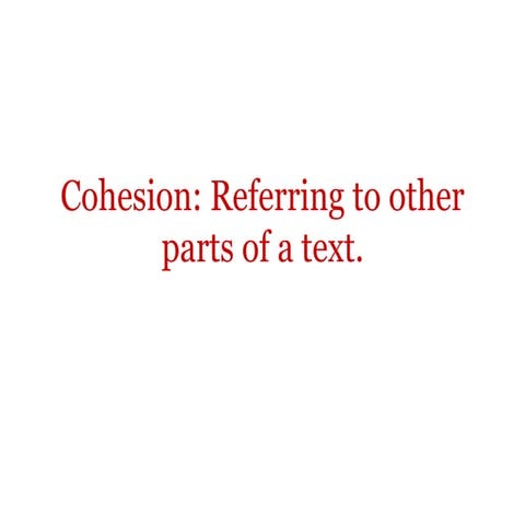 Presentations: Visual aids