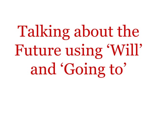 The first conditional | DOC