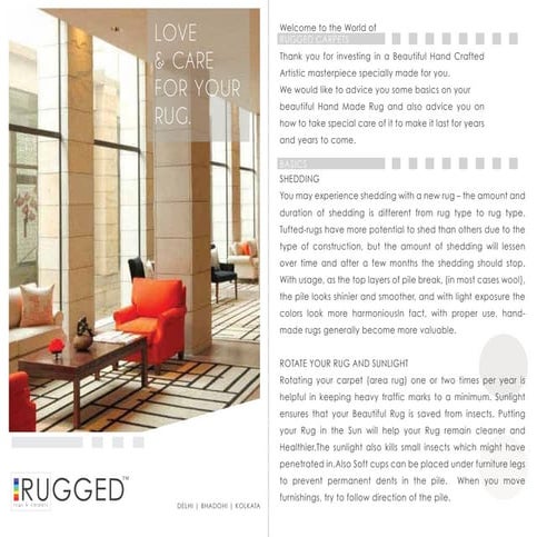 Tips to clean remove stains and take care of your Rug and Carpets!Love ...